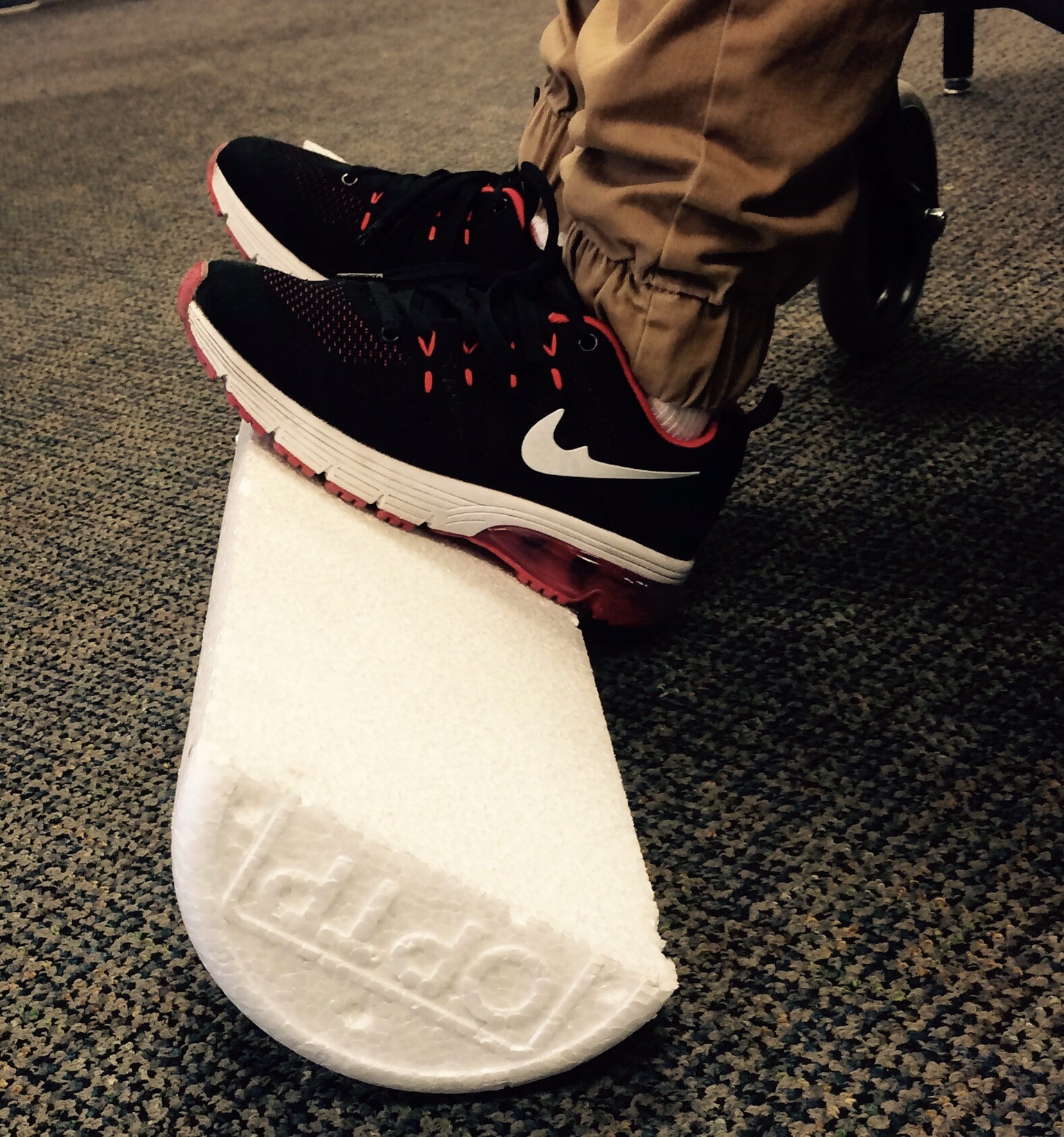 Sweating it out with my teen – Casting A Stone